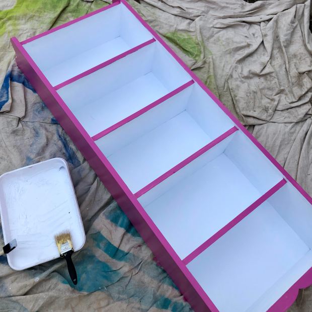 Bookcase Makeover – My Color-Coded Life